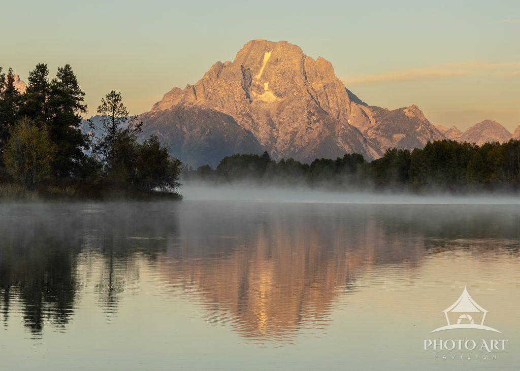 Mount Moran Reflection Photo Art Pavilion